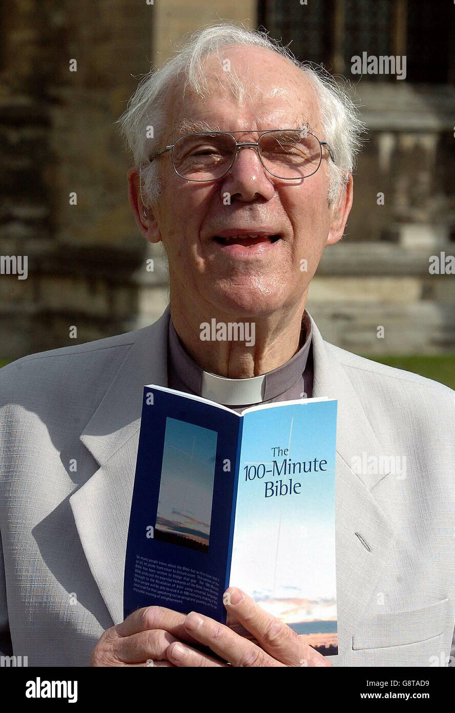 Author of the 100-Minute Bible the Rev. Michael Hinton from Dover, Kent ...