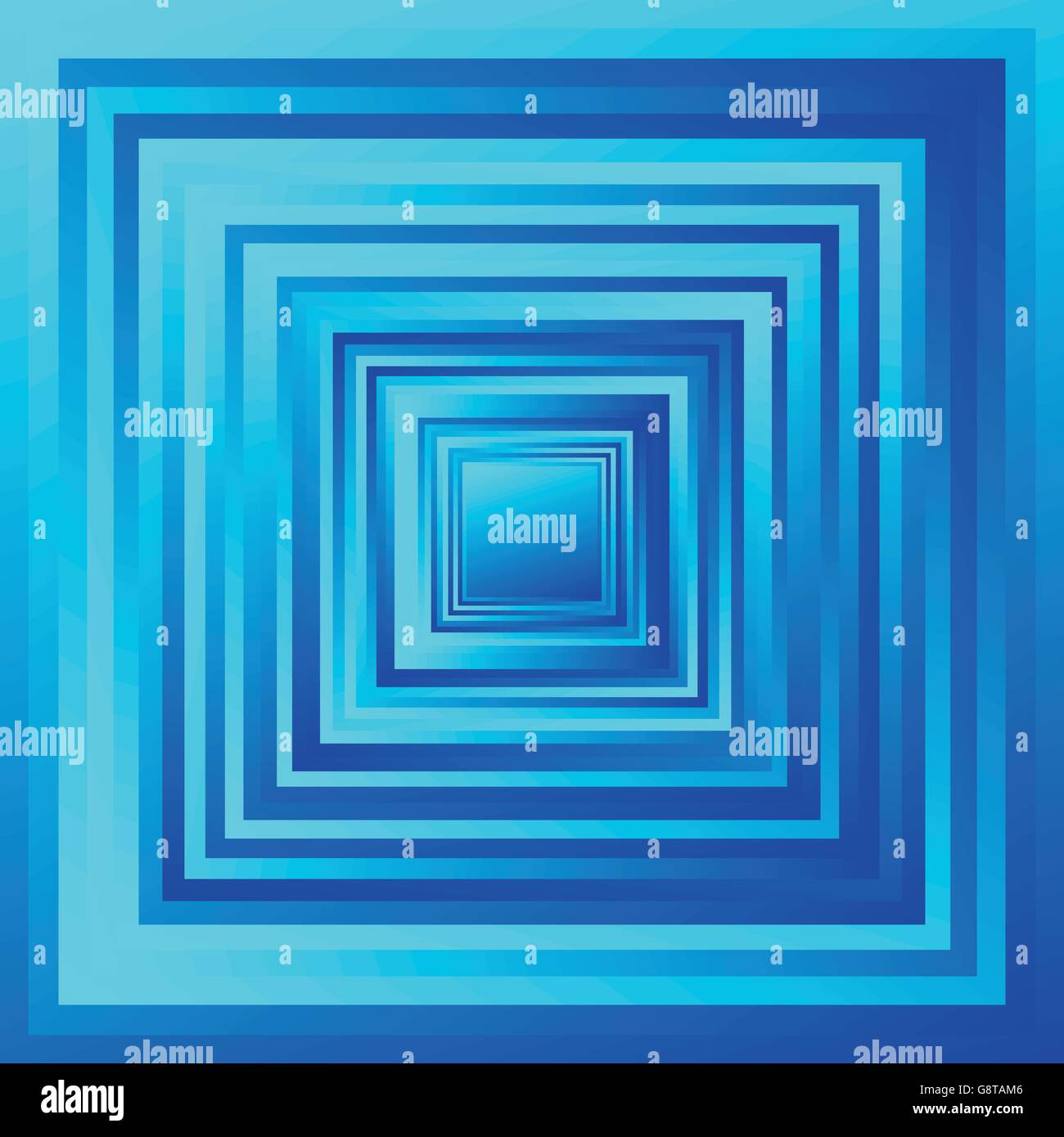 Radiating overlapping square shapes with random gradient fills ...