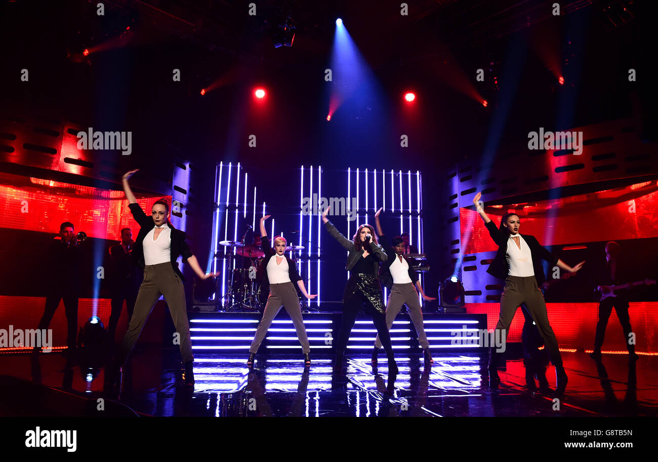 Meghan Trainor during the filming of the Graham Norton Show at the ...