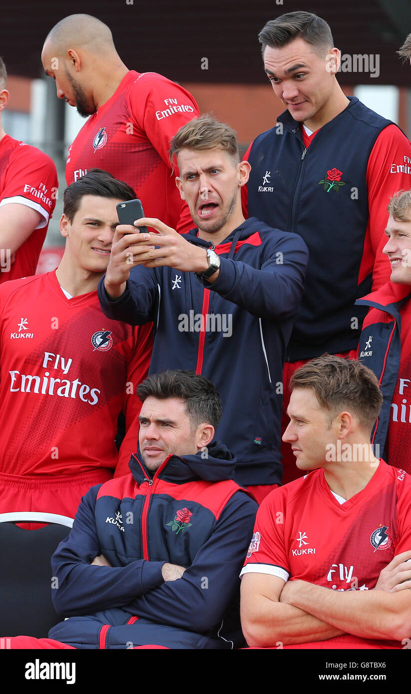 Lancashire CCC Media Day - Emirates Old Trafford Stock Photo - Alamy