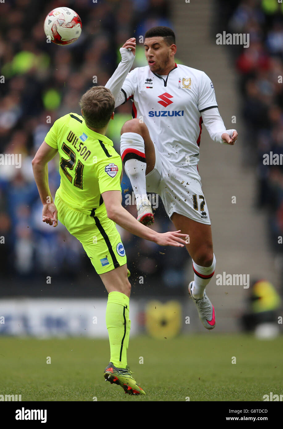 Milton keynes dons daniel powell hi-res stock photography and images ...