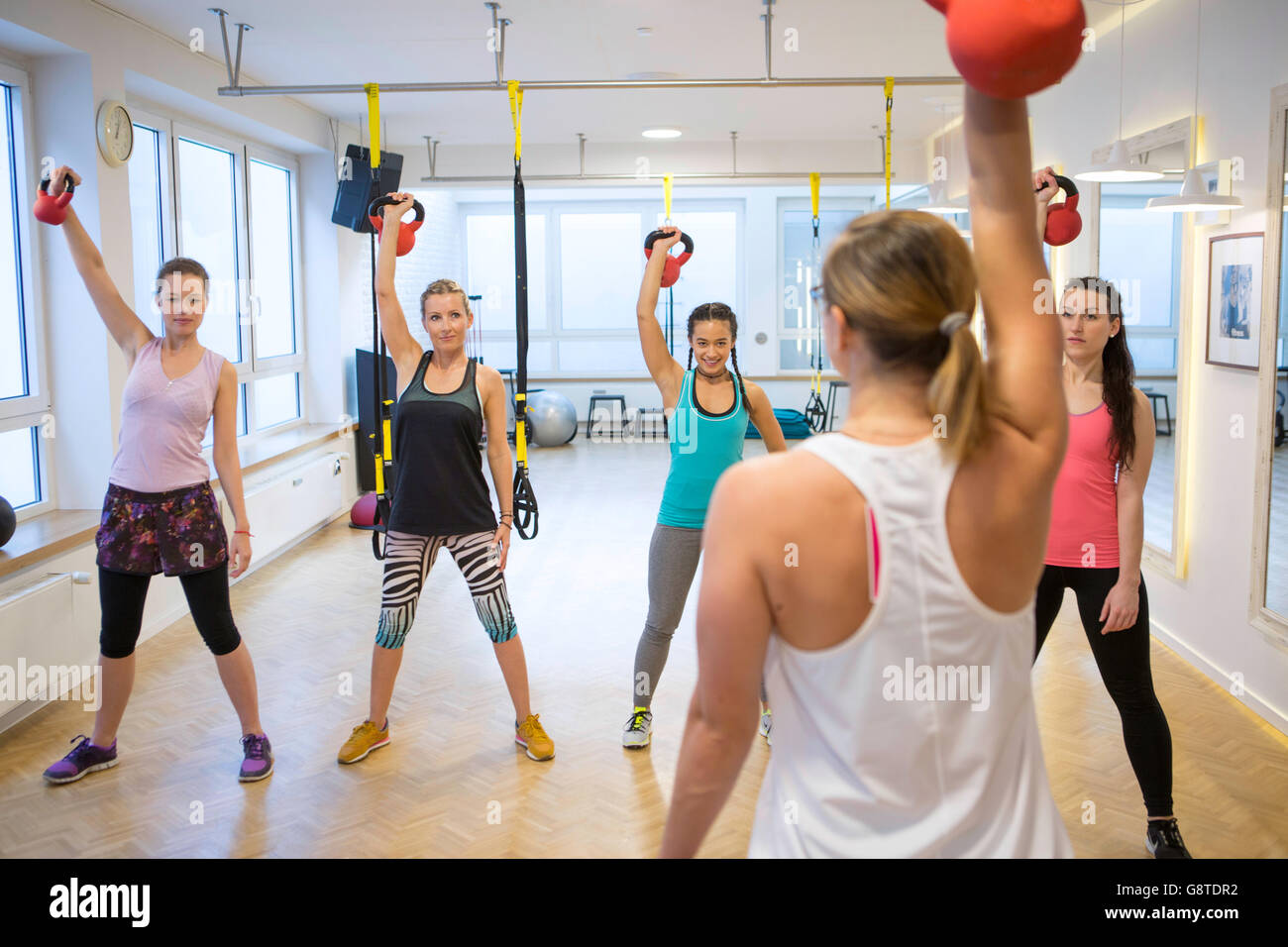 Kettlebells class hi-res stock photography and images - Alamy