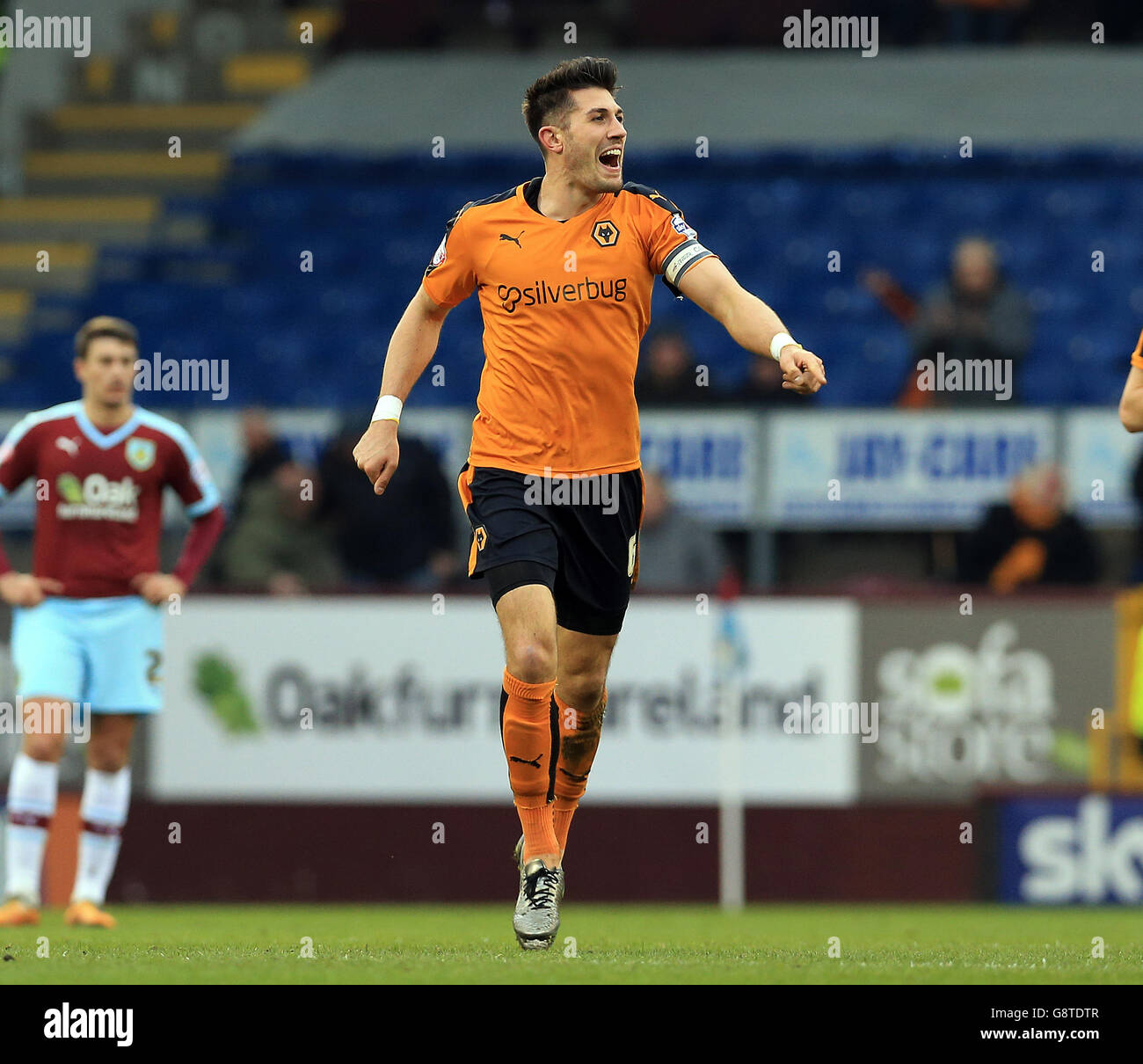 Wolverhampton Wanderers' Danny Batth celebrates scoring his side's ...