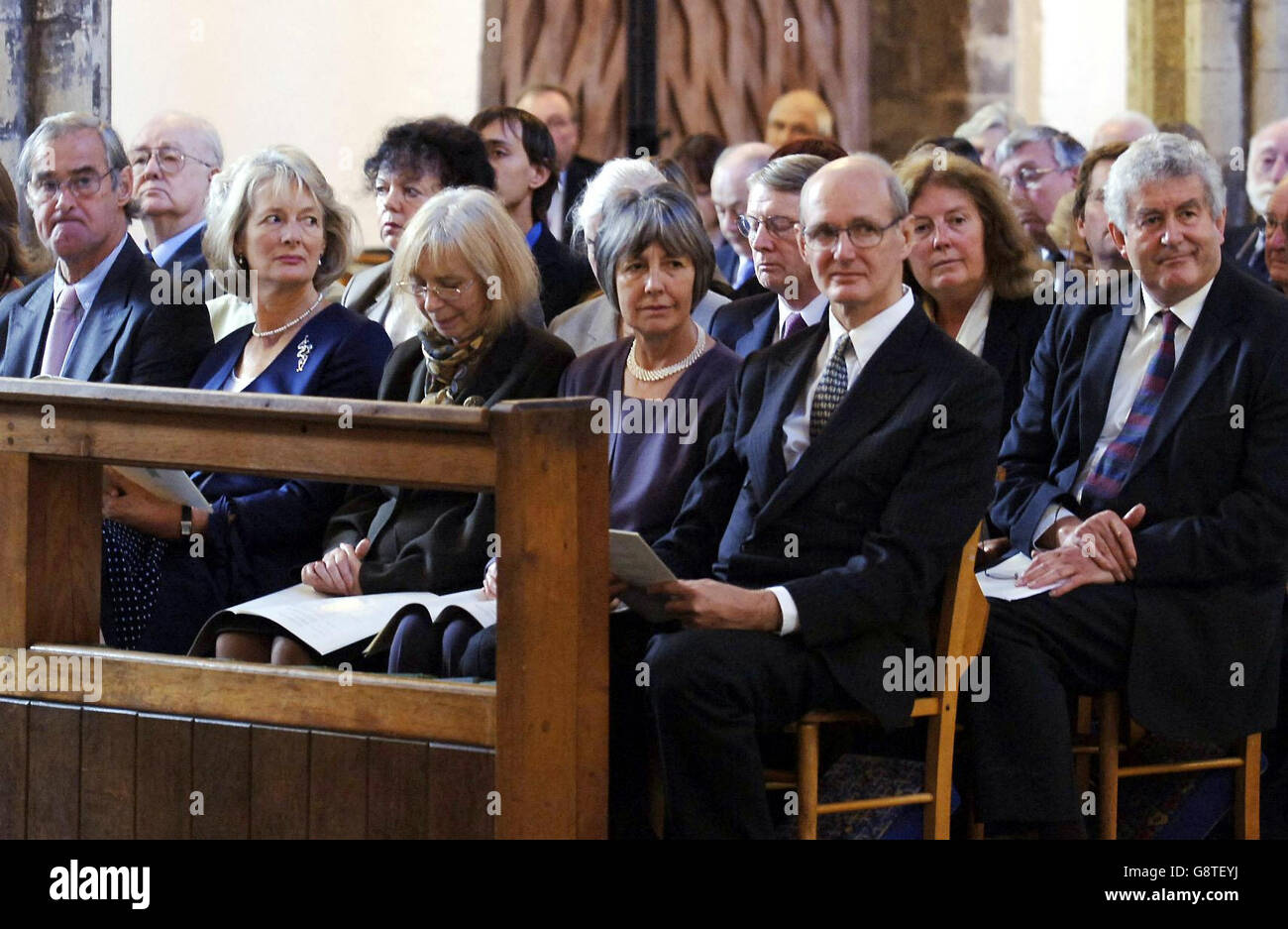 His wife baroness margaret jay daughter of lord lady callaghan hi-res ...