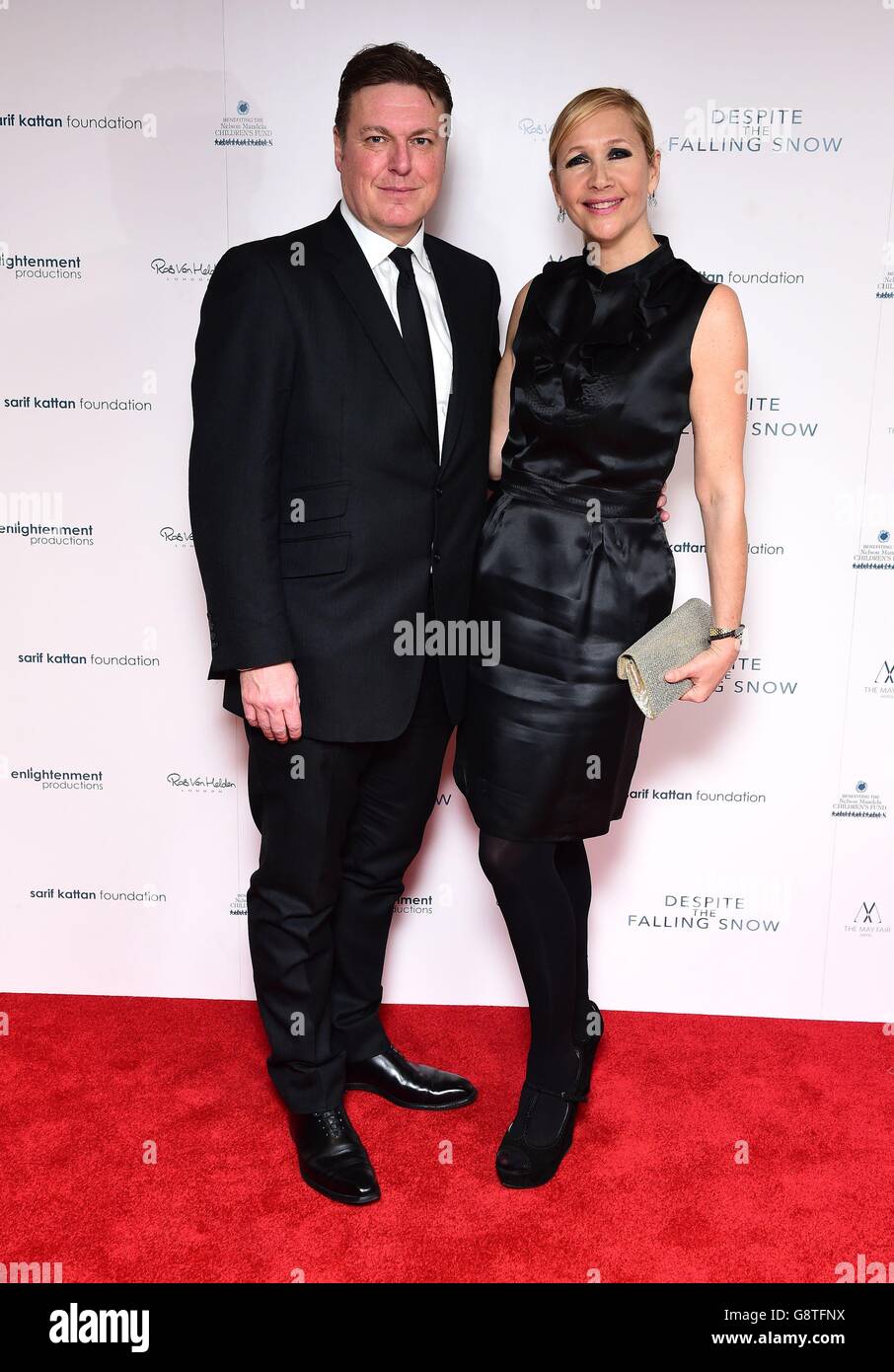 Tania Bryer and Tim Moufarriage attending the UK Charity Gala of ...