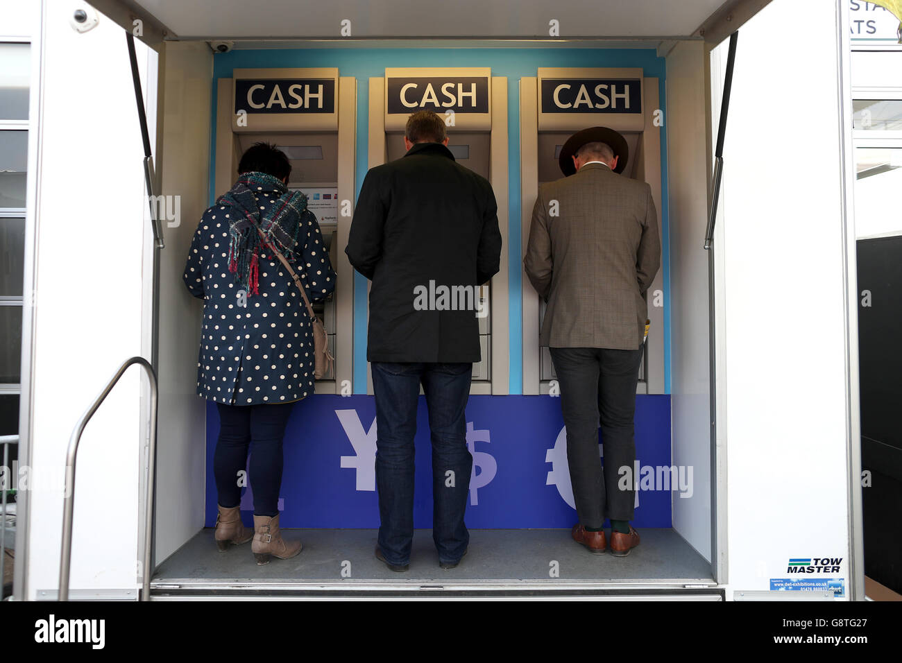 Portable atm hi-res stock photography and images - Alamy