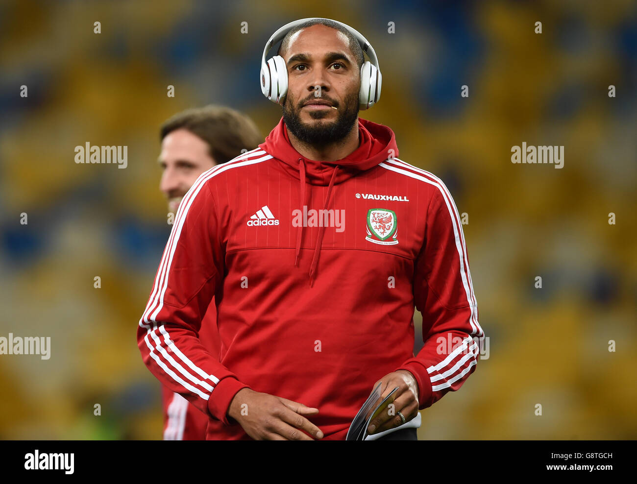 Wales' Ashley Williams before the International Friendly at the NSC ...