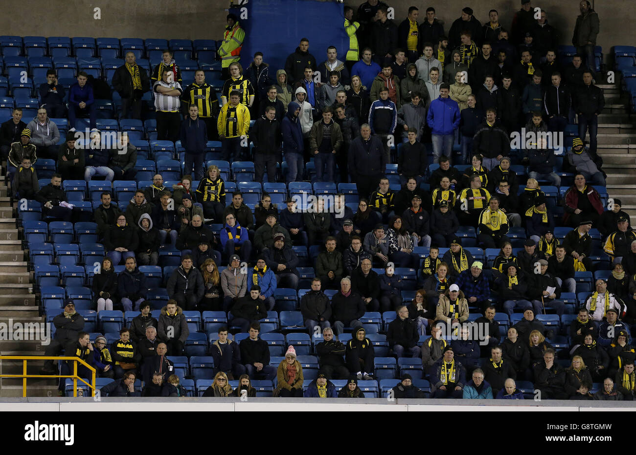 Millwall v Burton Albion - Sky Bet League One - The New Den Stock Photo ...