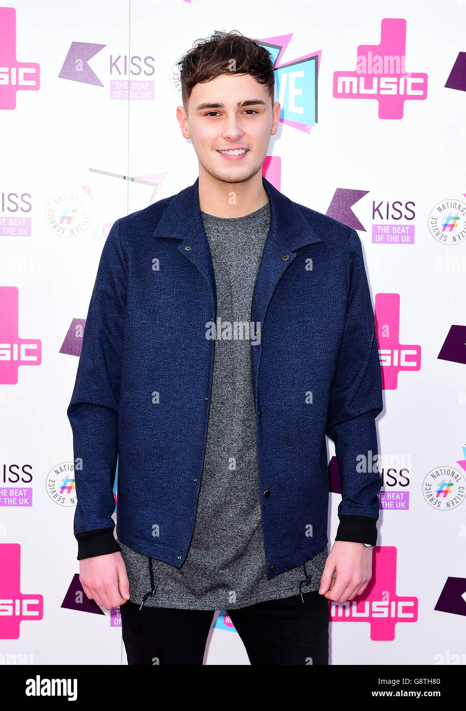 Joe Woolford (left) attending the NCS YES Live music event to celebrate ...