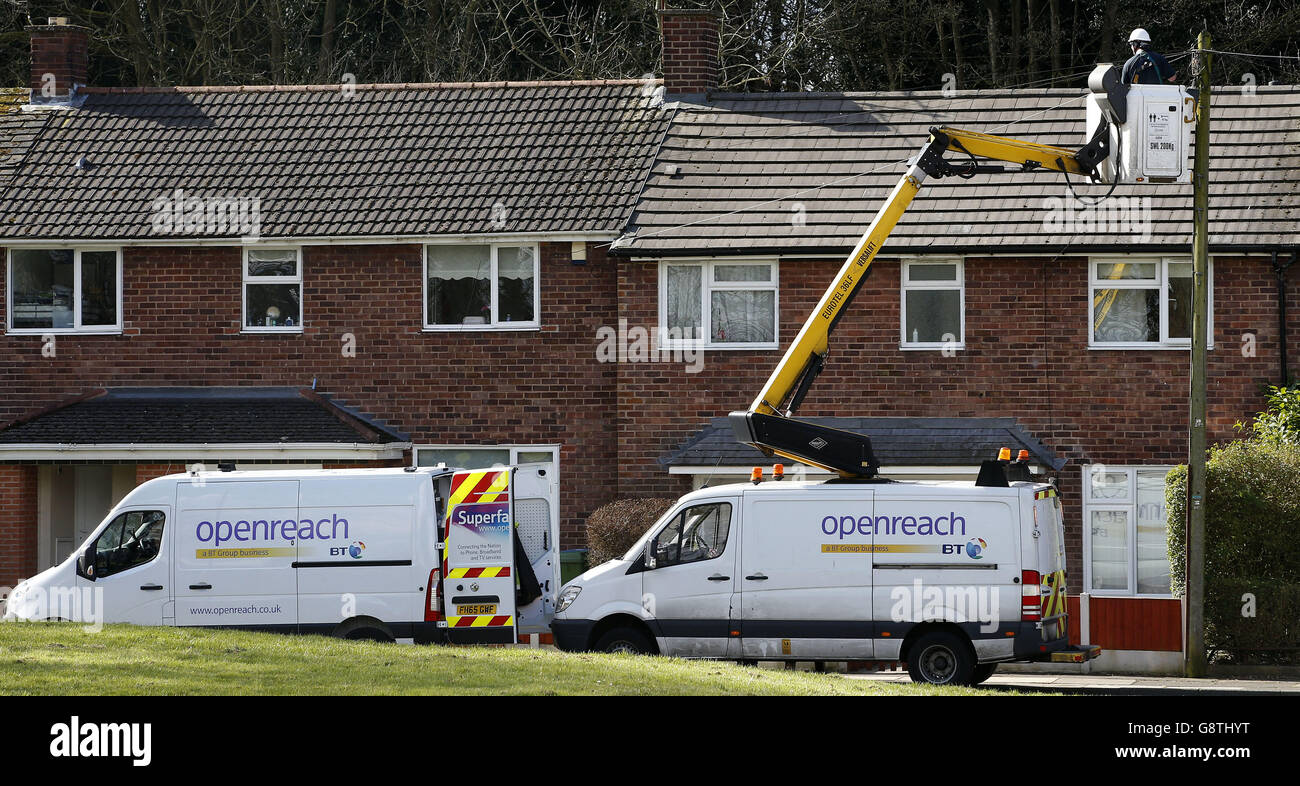 Bt Openreach Stock High Resolution Stock Photography and Images - Alamy