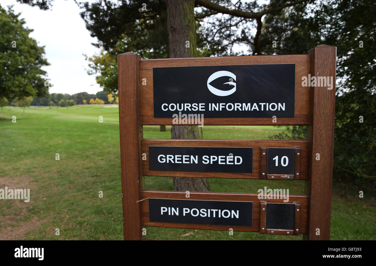 The Grove Golf Course - General Views. A general view of The Grove Golf ...