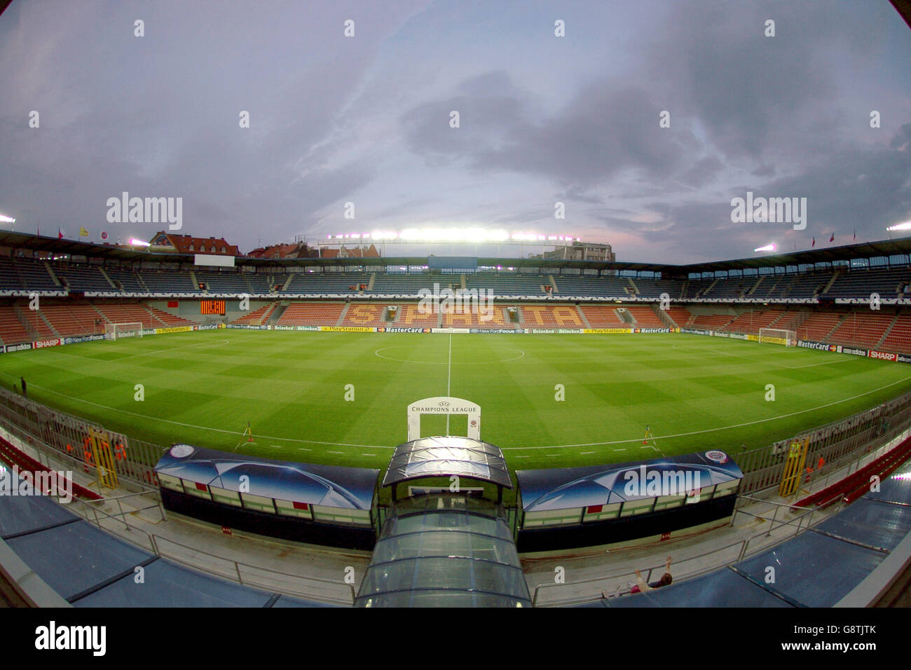Sparta prague football stadium general hi-res stock photography and ...