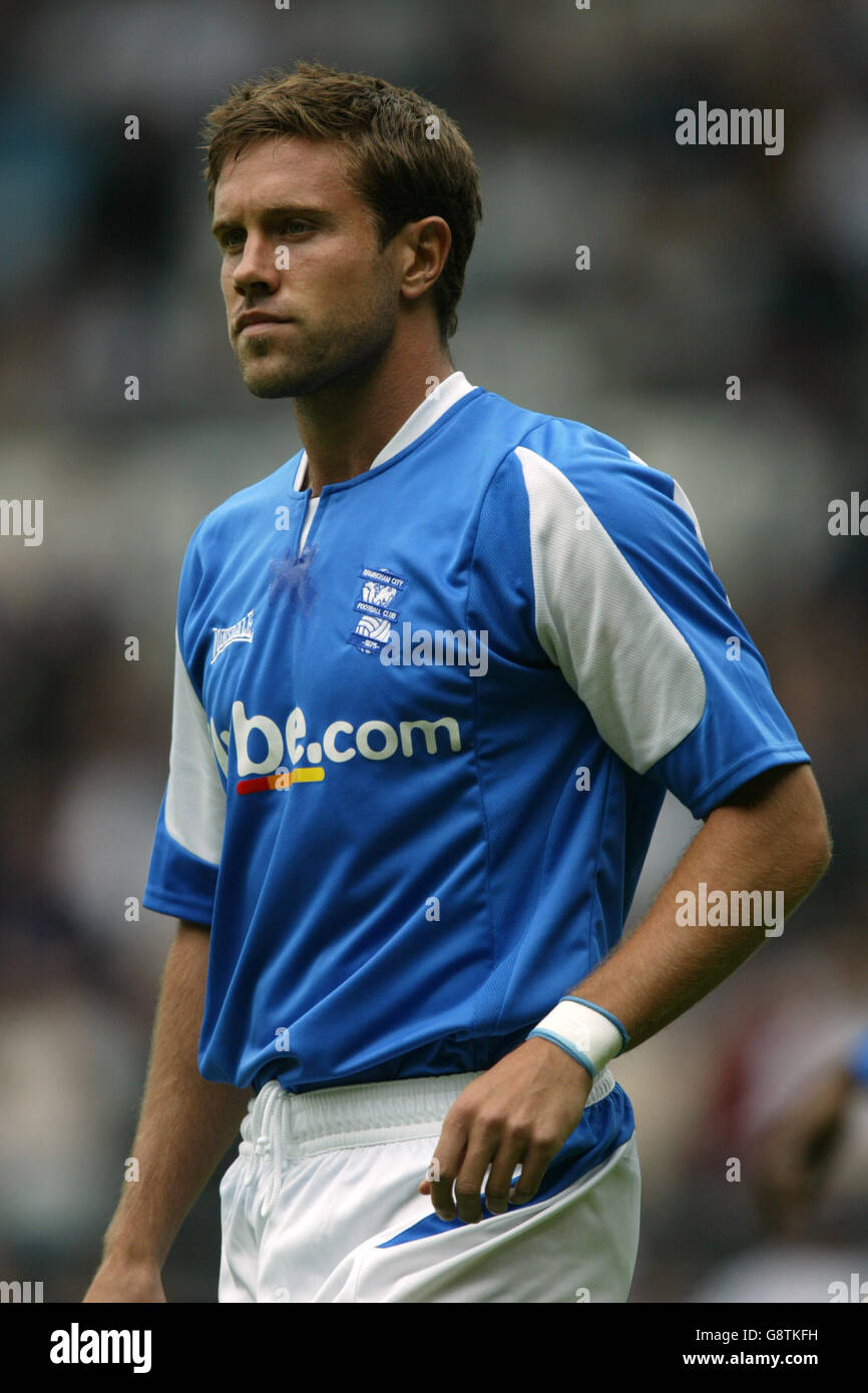 Soccer - Friendly - Derby County v Birmingham City - Pride Park Stock ...