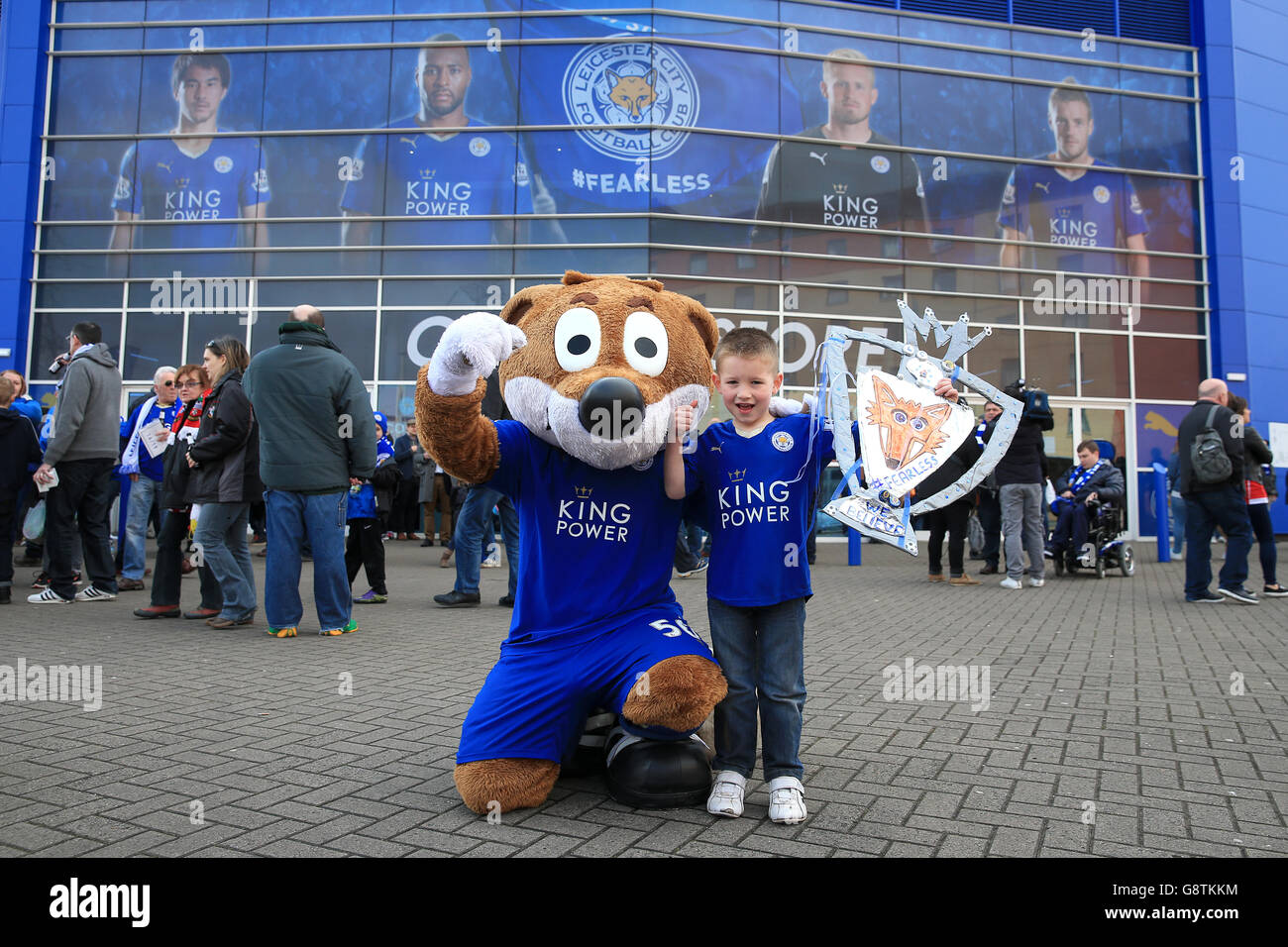 Leicester City Mascot High Resolution Stock Photography and Images - Alamy
