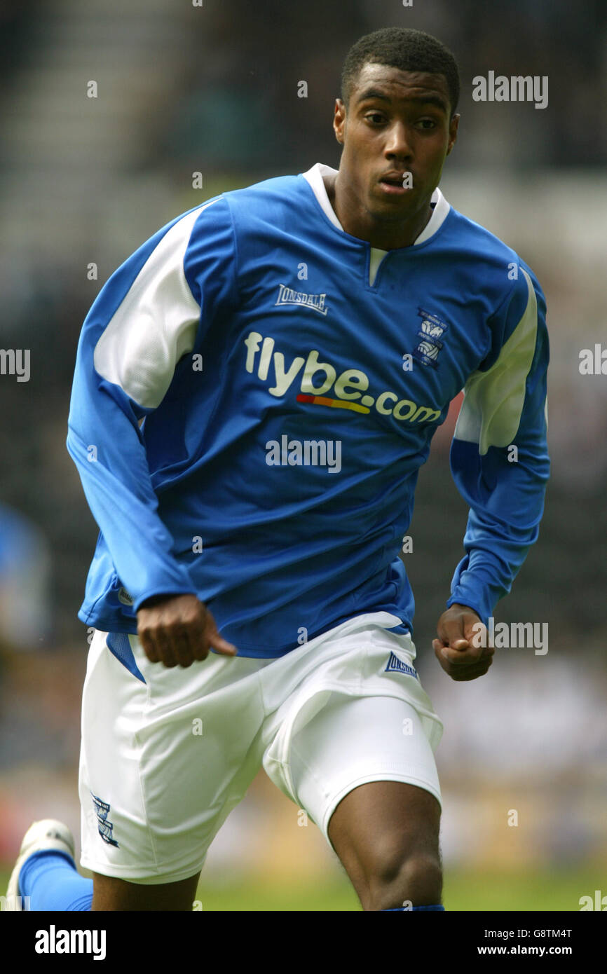 Soccer - Friendly - Derby County v Birmingham City - Pride Park Stock ...
