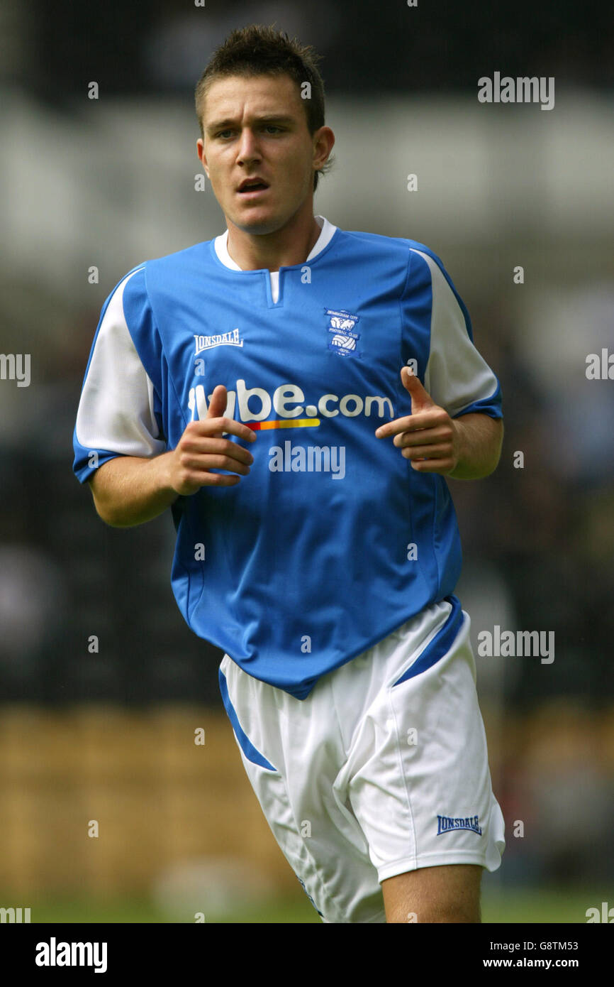 Soccer - Friendly - Derby County v Birmingham City - Pride Park Stock ...