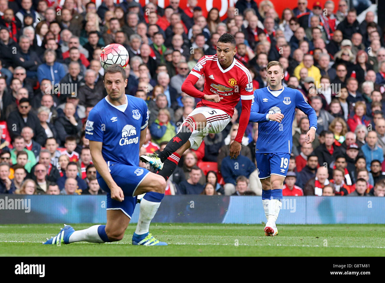Manchester United v Everton - Barclays Premier League - Old Trafford. Manchester United's Jesse ...