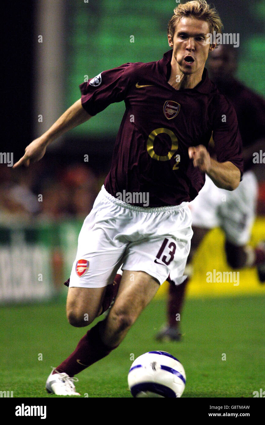 Soccer - UEFA Champions League - Group B - Arsenal v FC Thun - Highbury ...