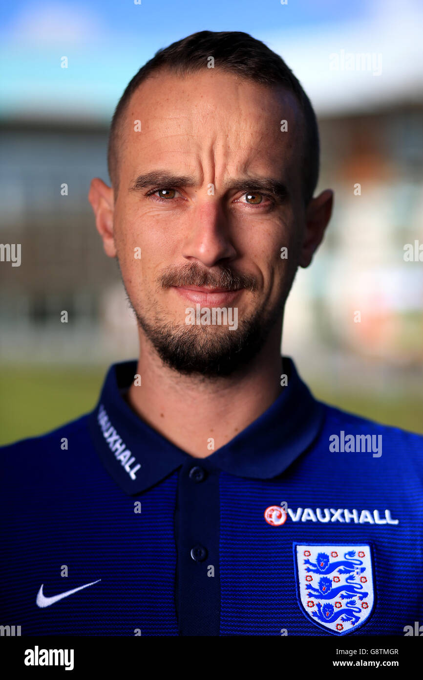 England Women's Training Session - St George's Park. England head coach ...