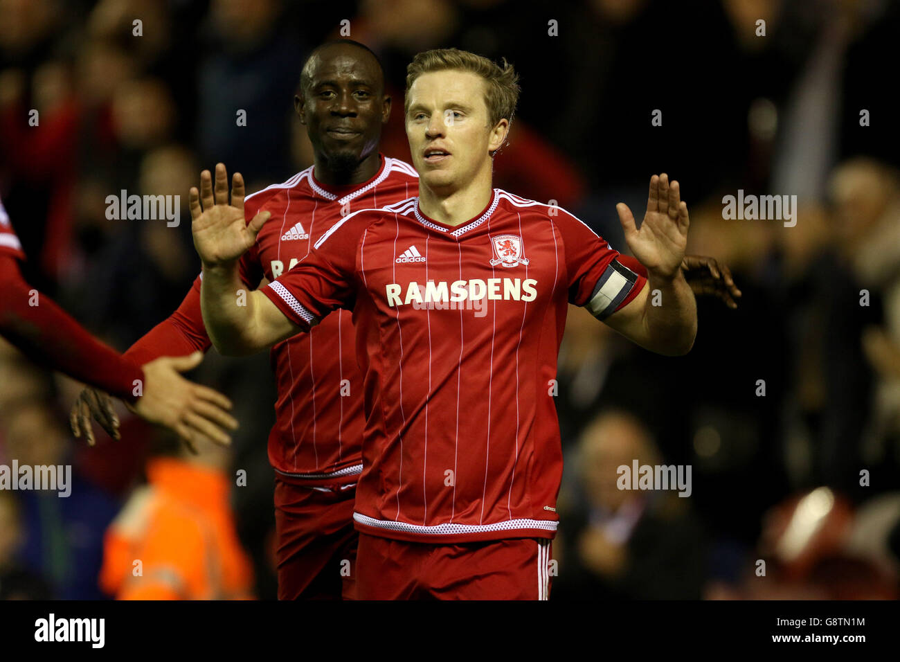 Middlesbroughs Grant Leadbitter High Resolution Stock Photography and ...