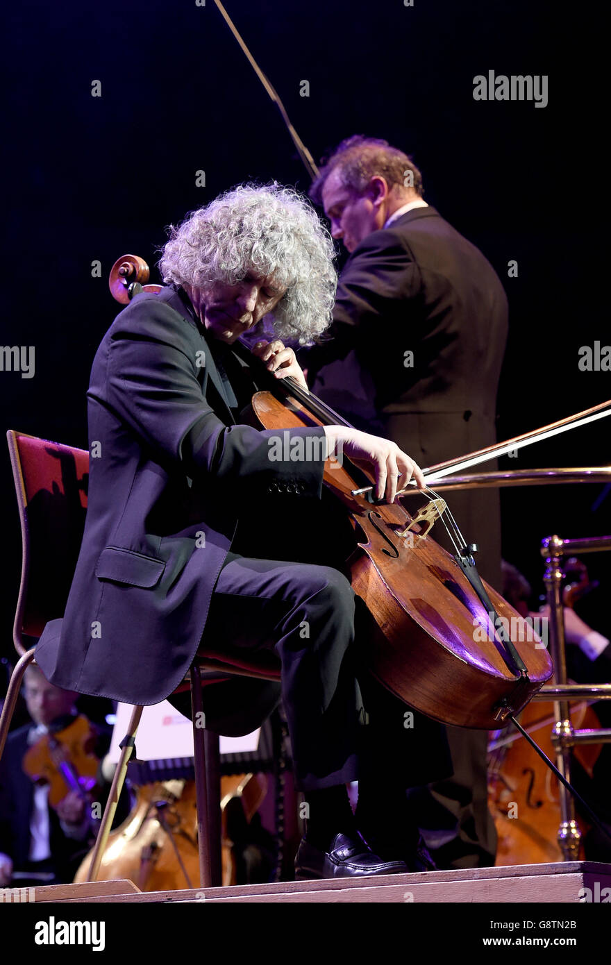 Cellist steven isserlis performs classic fm live royal albert hall hi ...