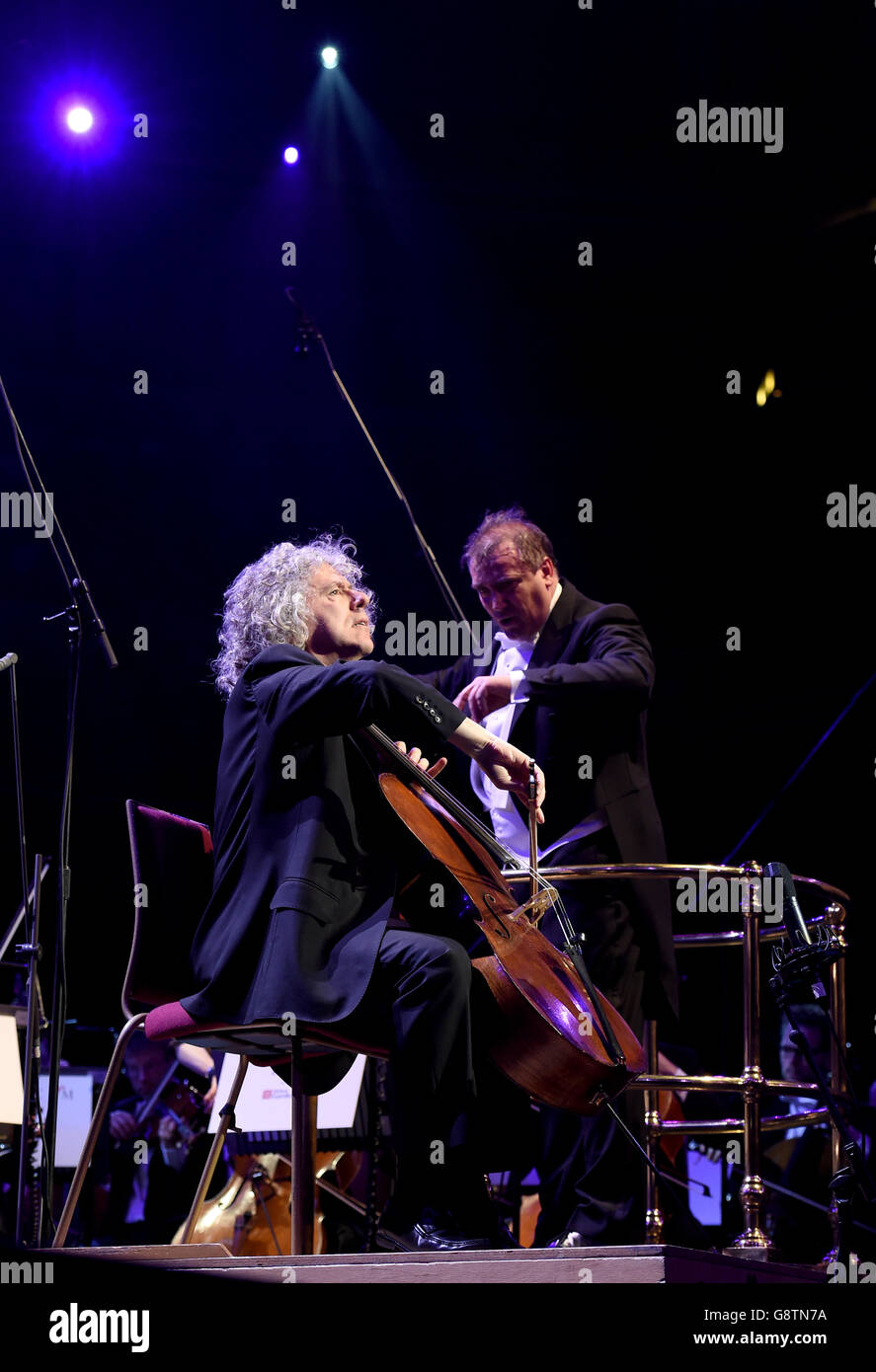 Cellist steven isserlis performs classic fm live royal albert hall hi ...