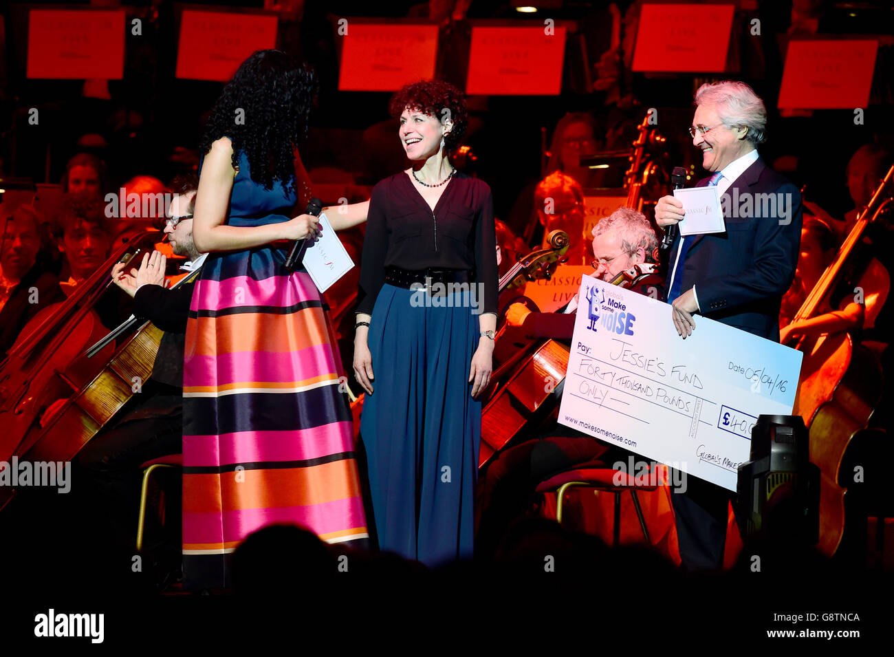 Classic FM Live - London Stock Photo - Alamy