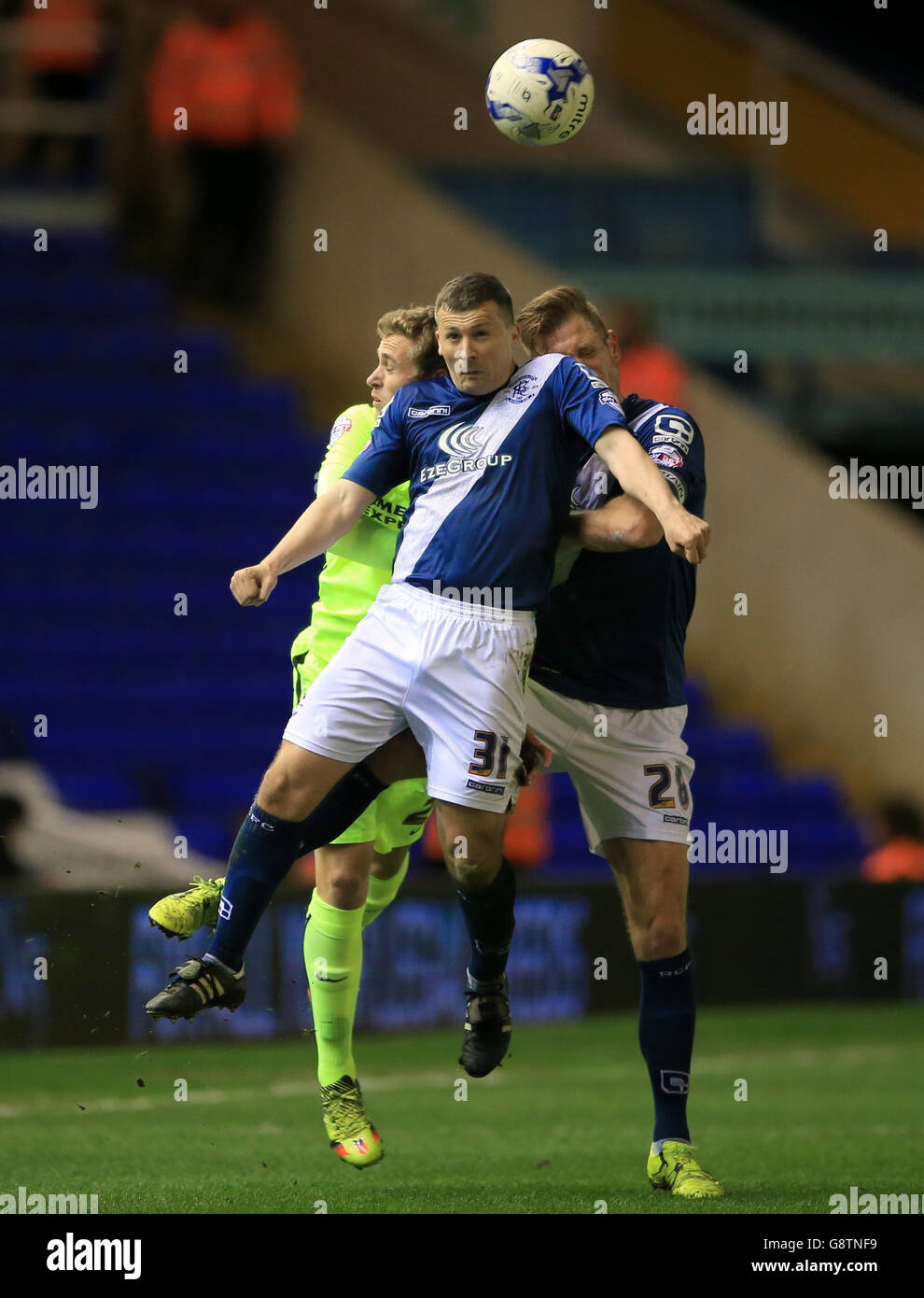 Birmingham City's Paul Caddis (left) and Michael Morrison (right) win ...