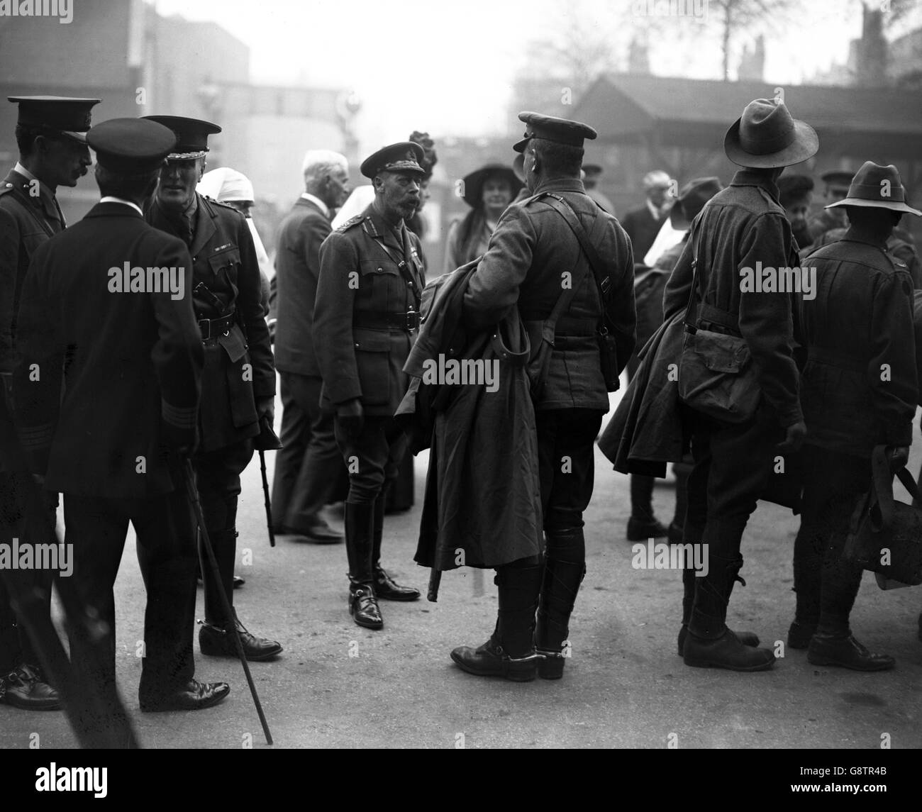 King George V - London - 1917 Stock Photo - Alamy