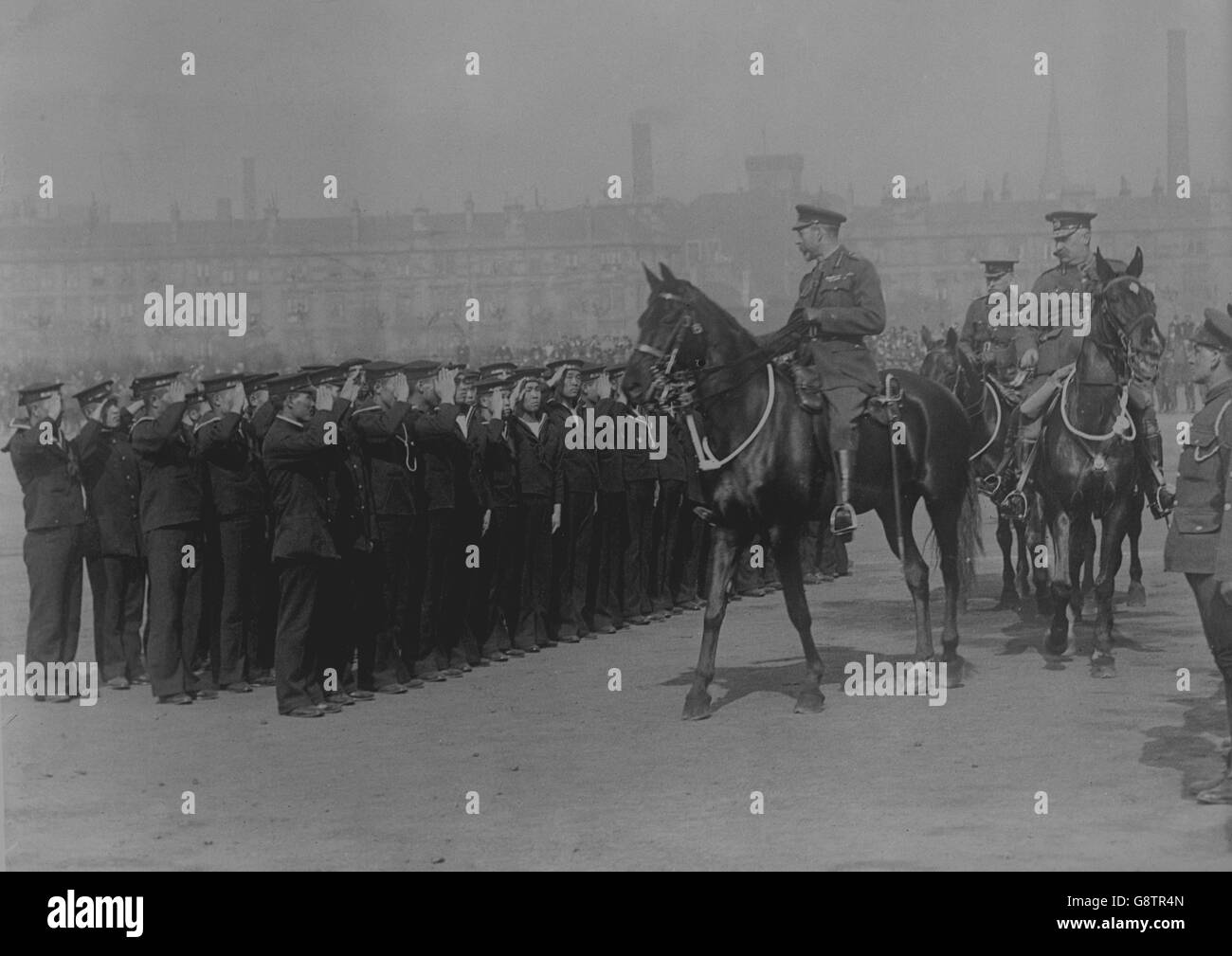 King George V - 1917 Stock Photo - Alamy