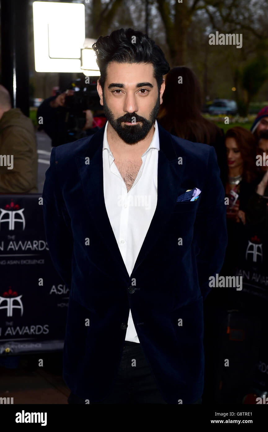 Ray panthaki attending 2016 british asian awards grosvenor house hotel ...
