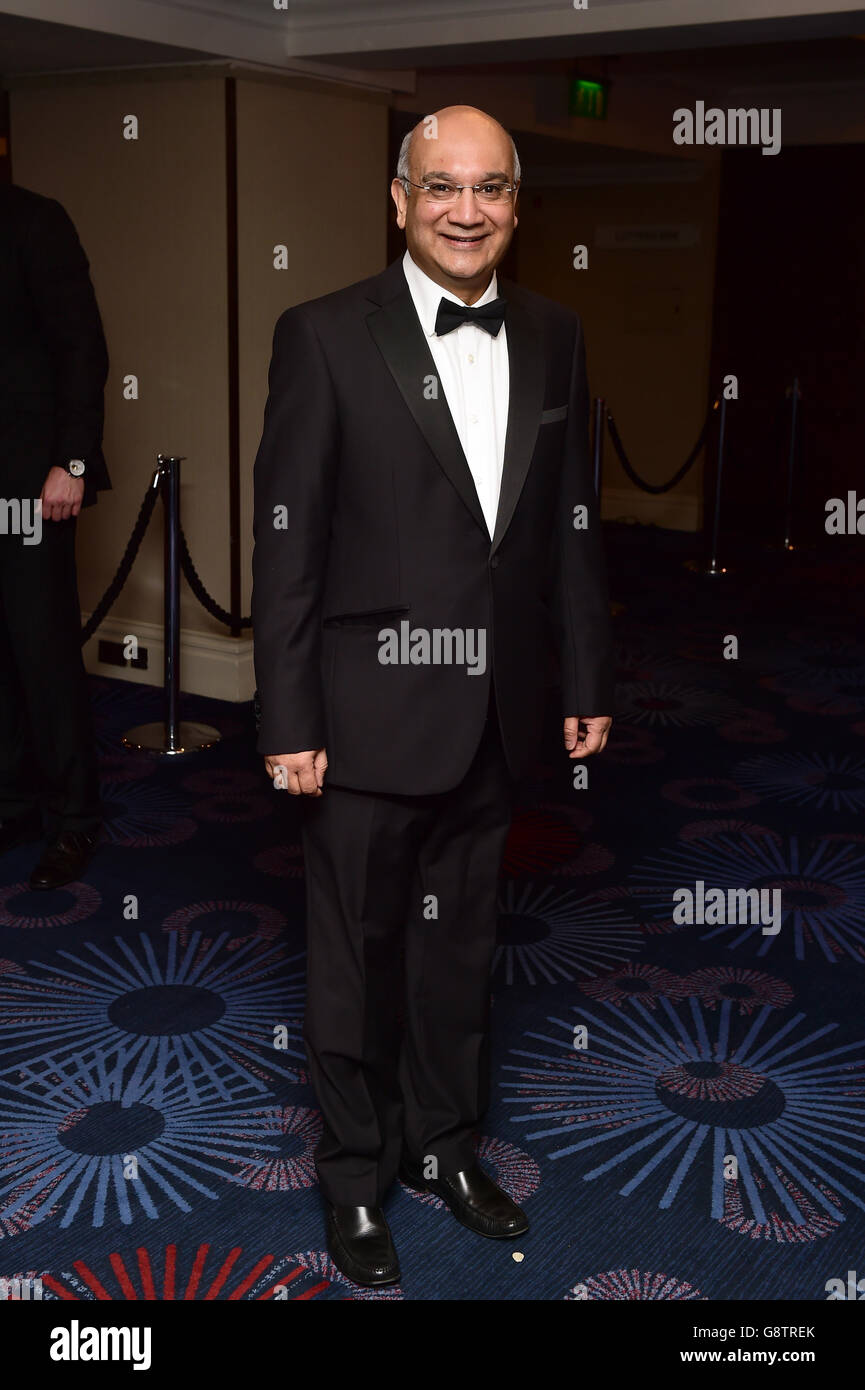 Keith Vaz MP attending the 2016 British Asian Awards at The Grosvenor ...