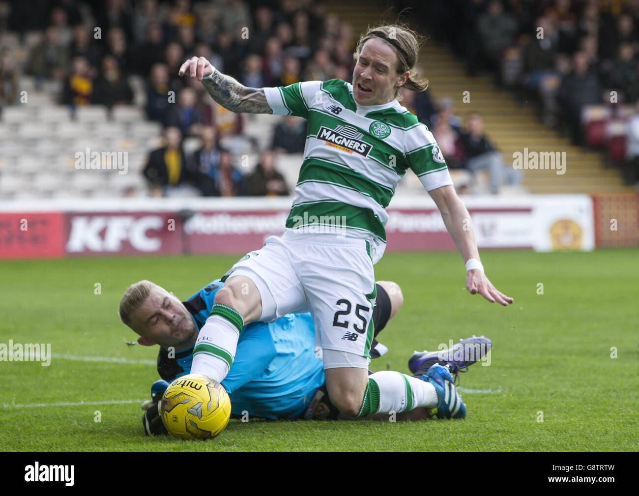 Motherwell v Celtic - Ladbrokes Scottish Premiership - Fir Park Stock ...