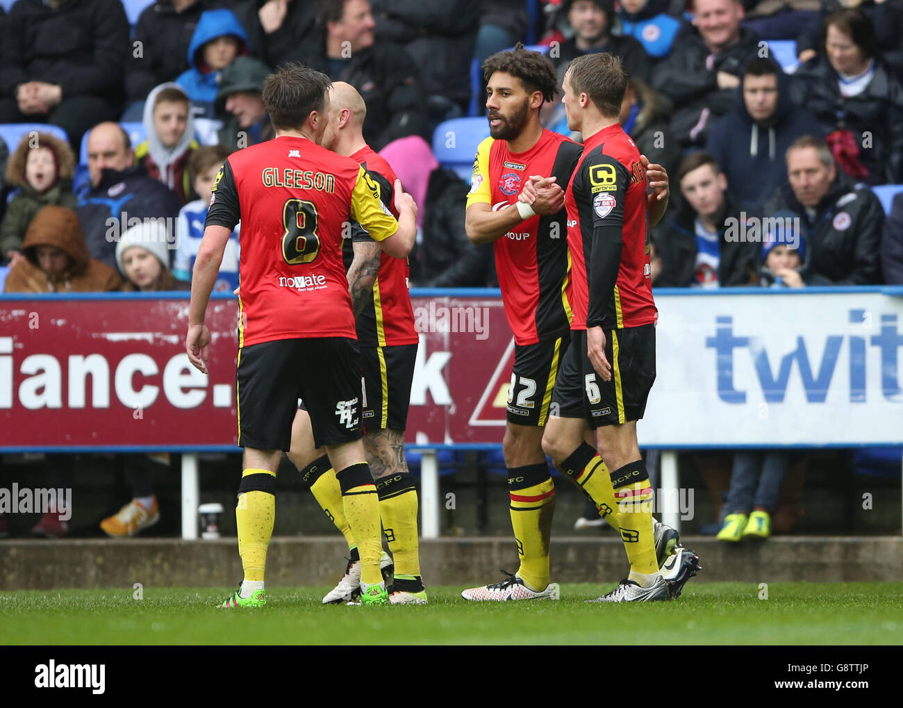 Birmingham City's Ryan Shotton celebrates scoring his side's second ...