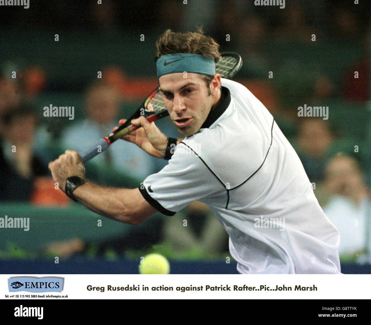 Tennis - ATP Tour Championships - Hanover, Germany - Patrick Rafter v ...