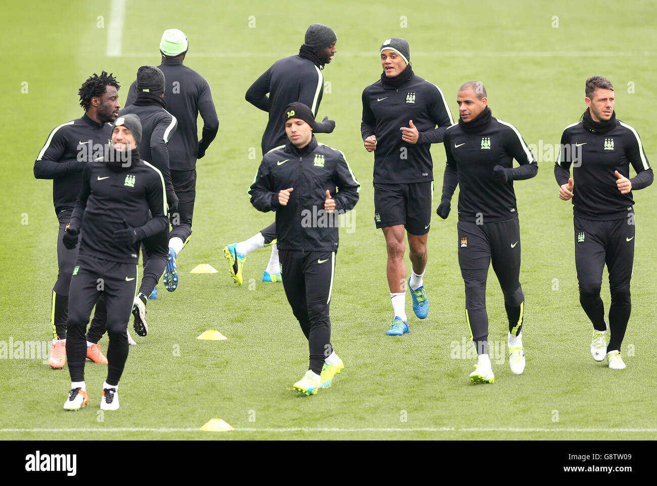 Manchester City Training and Press Conference - City Football Academy ...