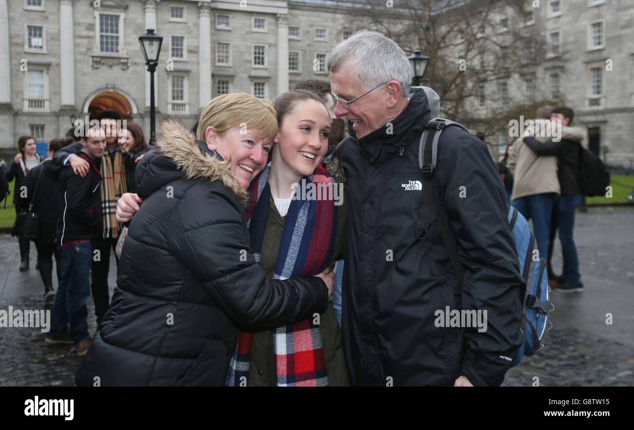 Trinity College Dublin new scholars and fellows Stock Photo - Alamy