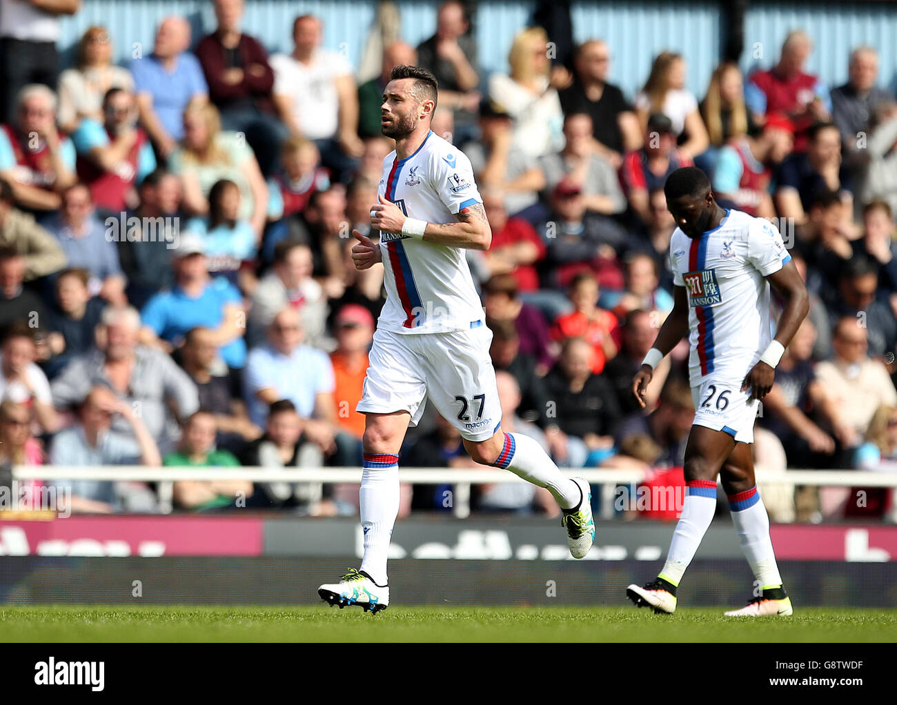 West Ham United v Crystal Palace - Barclays Premier League - Upton Park ...