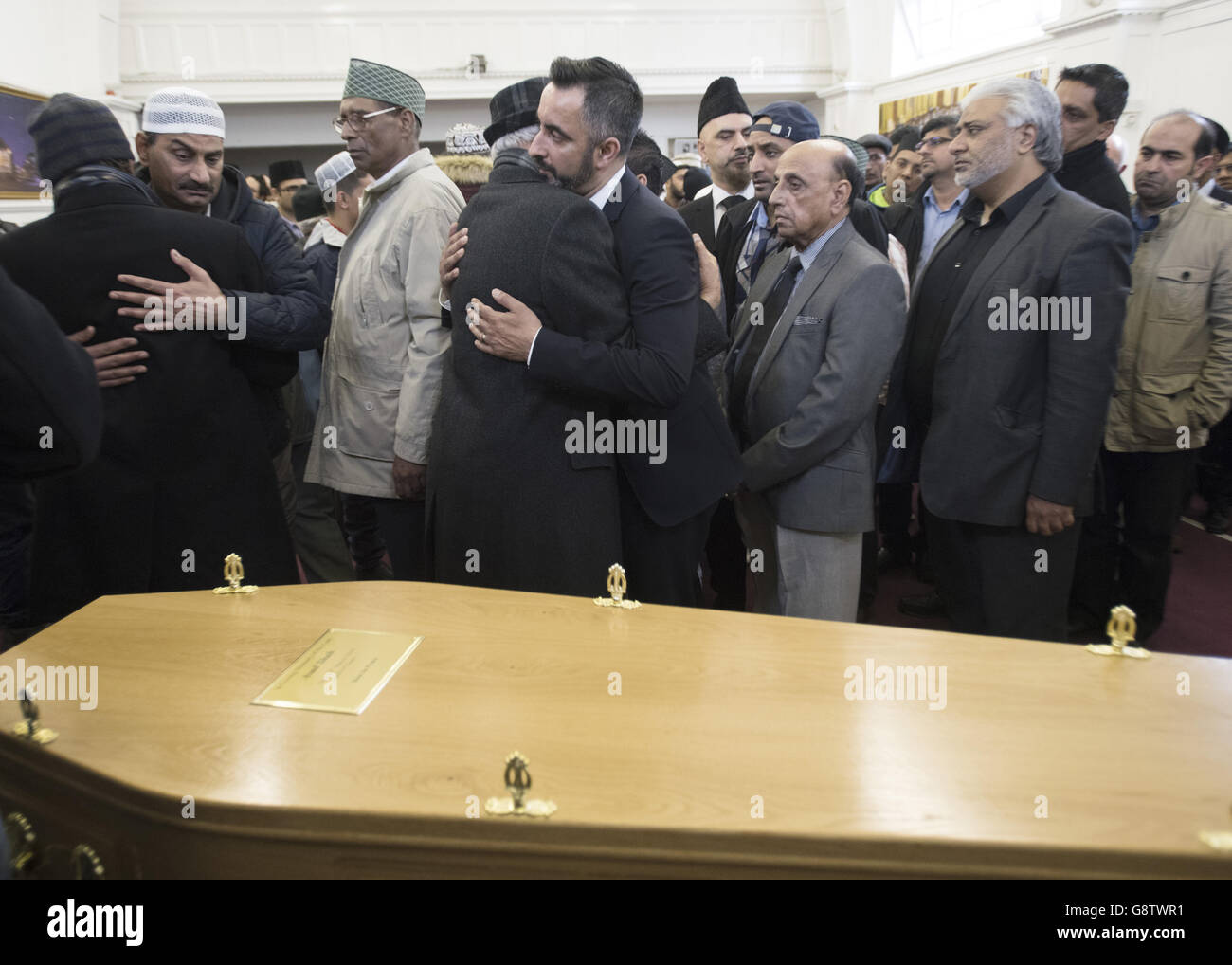 Asad Shah Funeral Stock Photo - Alamy