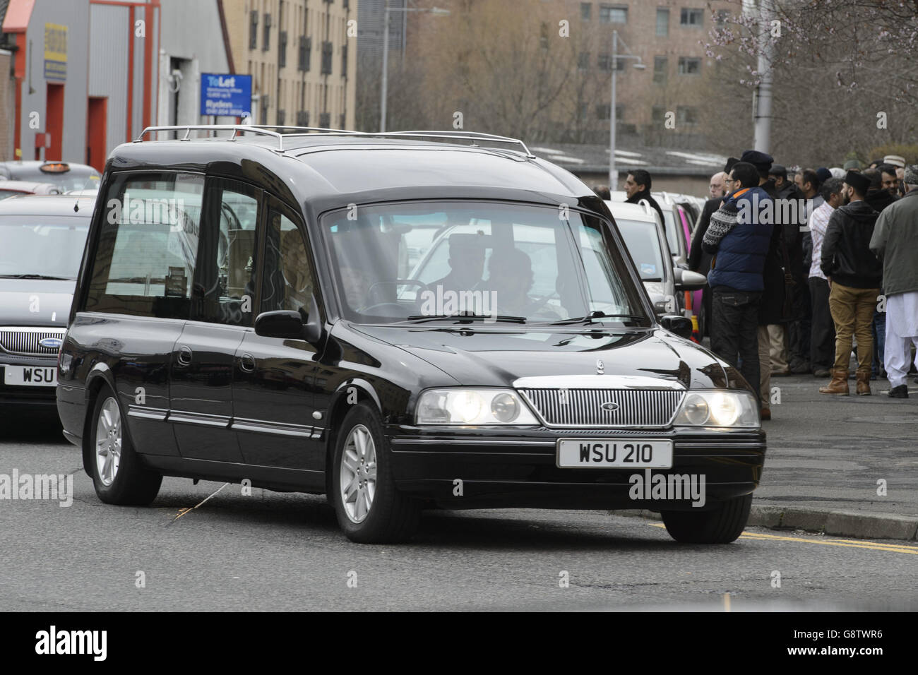 Asad Shah Funeral Stock Photo - Alamy