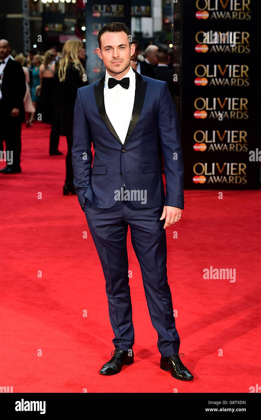 Jules Knight attending the Olivier Awards 2016 held at The Royal Opera ...