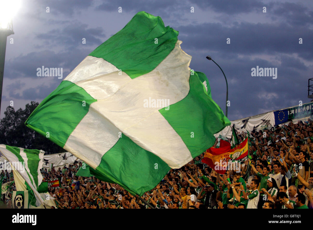 Real betis fans hi-res stock photography and images - Alamy