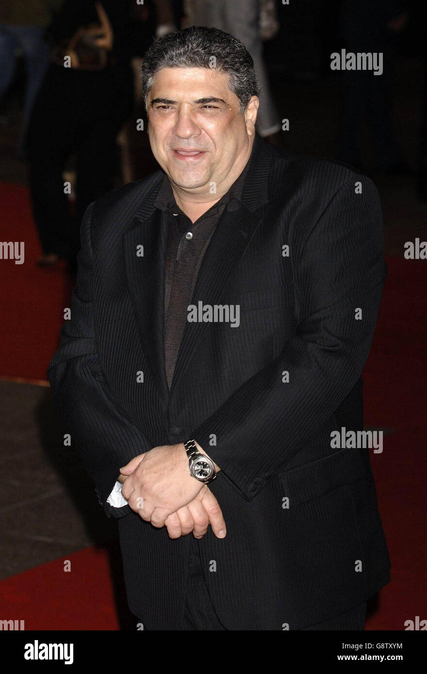 Vincent Pastore arrives at the UK premiere of his new film 'Revolver ...