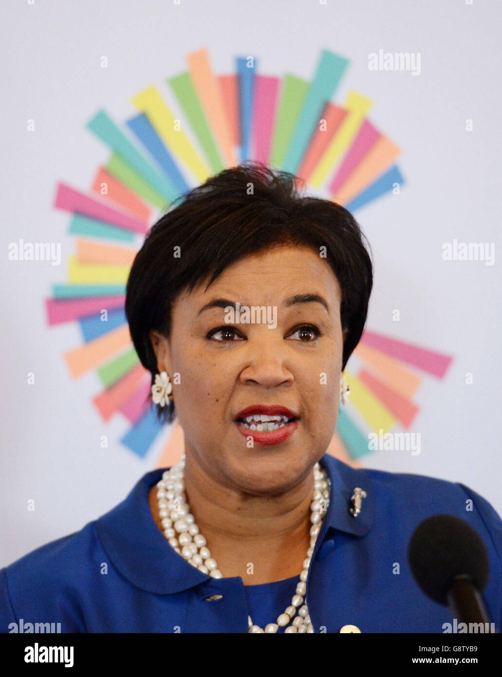 New Commonwealth Secretary-General Stock Photo - Alamy
