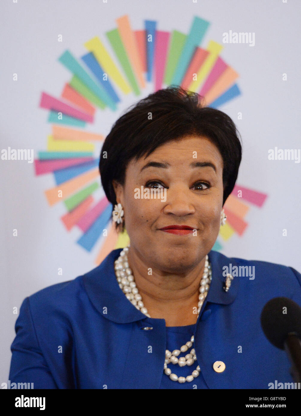 New Commonwealth Secretary-General Stock Photo - Alamy
