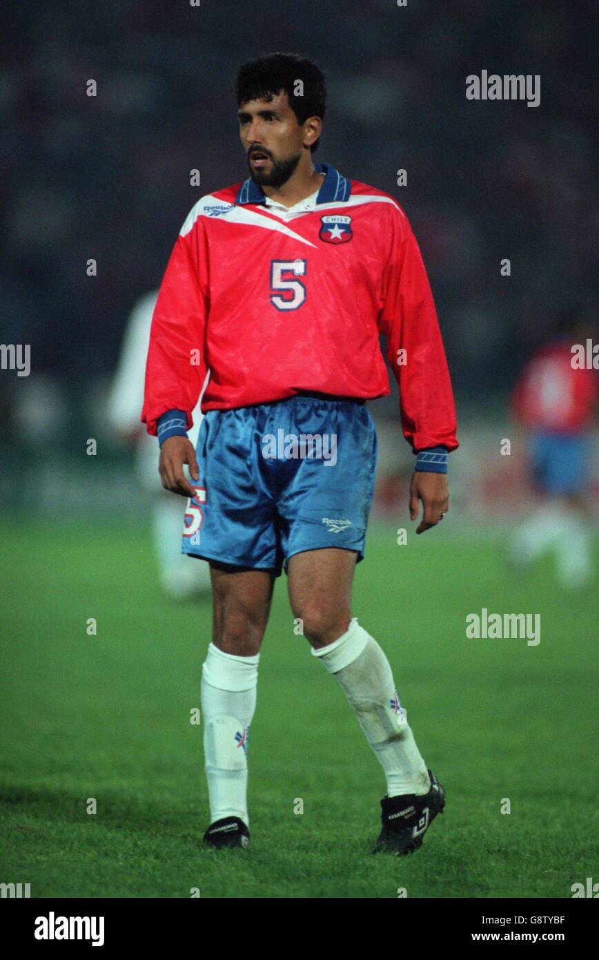 Soccer - World Cup Qualifier - Chile v Peru. Pedro Reyes, Chile Stock ...