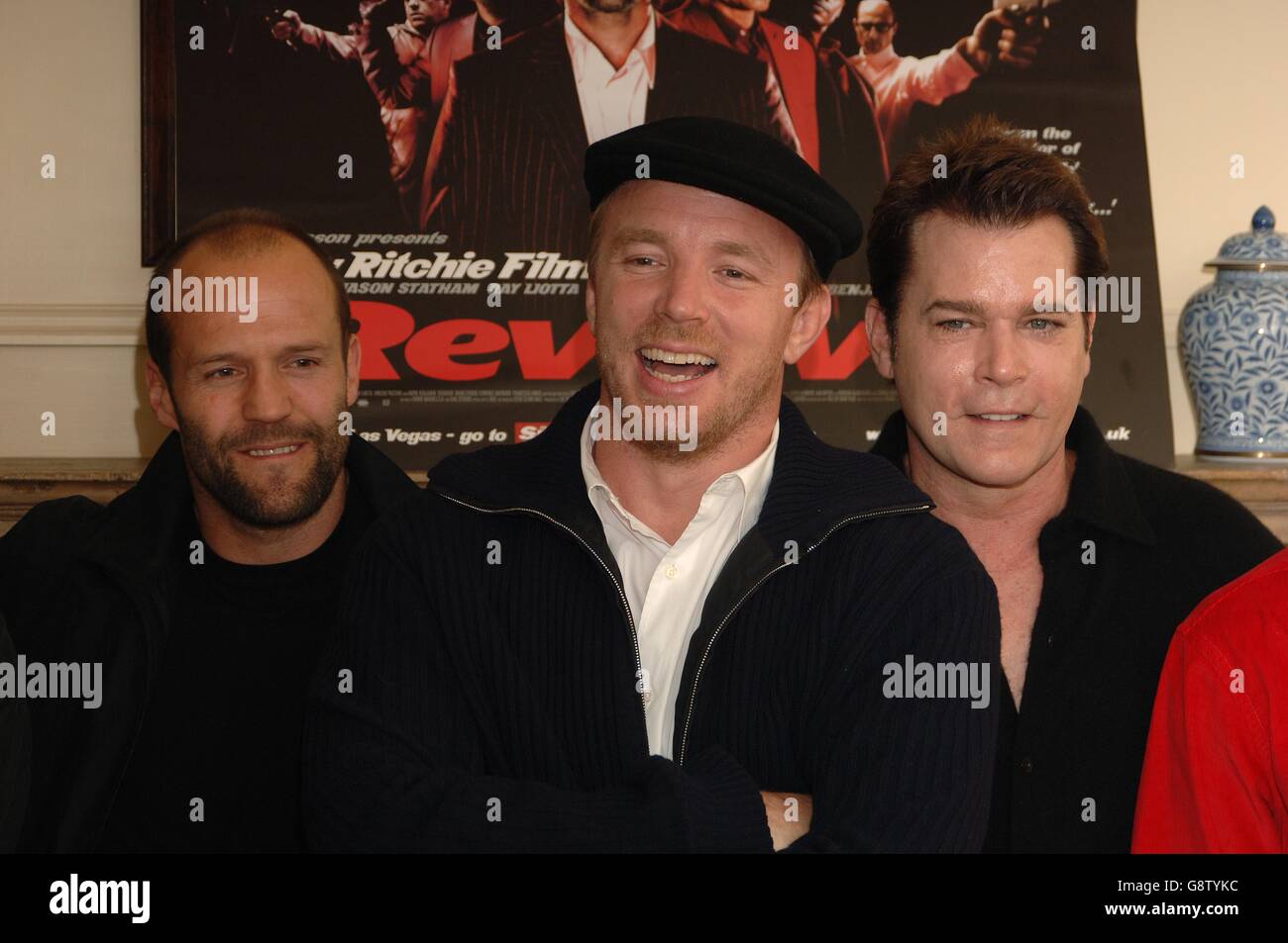 (From left to right) Vincent Pastore, Jason Statham, Director Guy ...