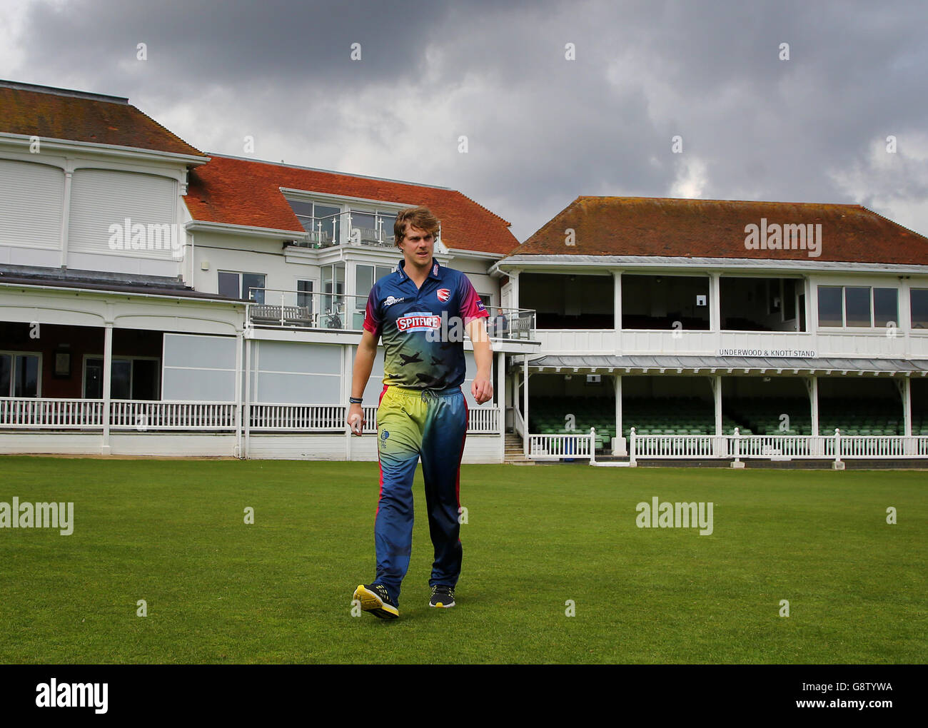 Kent CCC Media Day - St Lawrence Ground Stock Photo - Alamy