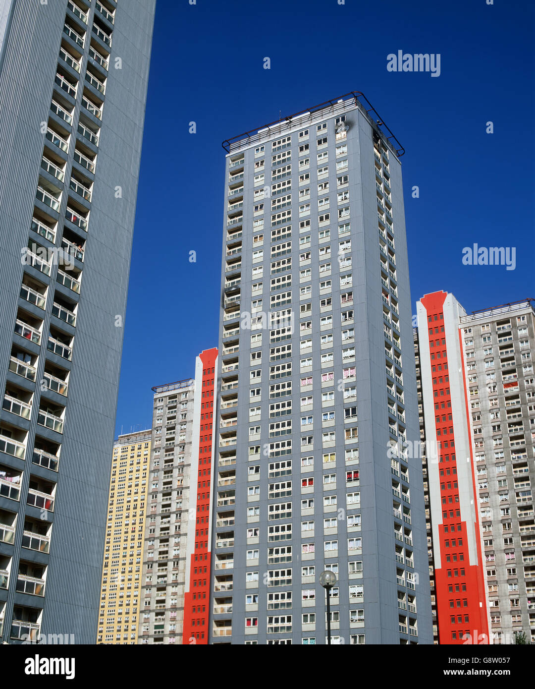 1960s high rise tower blocks in hi-res stock photography and images - Alamy