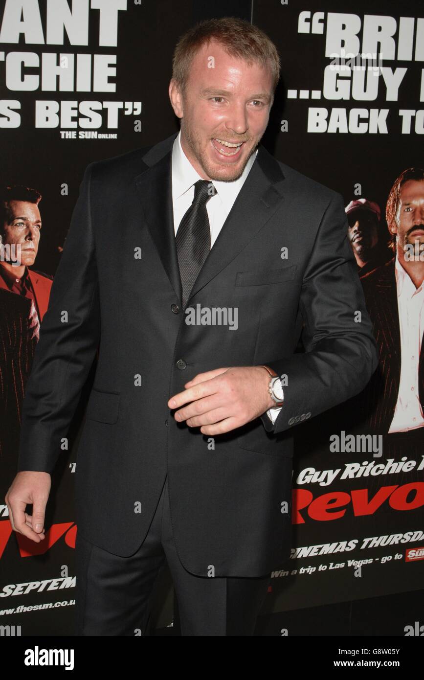 'Revolver' Premiere - Odeon Leicester Square. Director Guy Ritchie ...